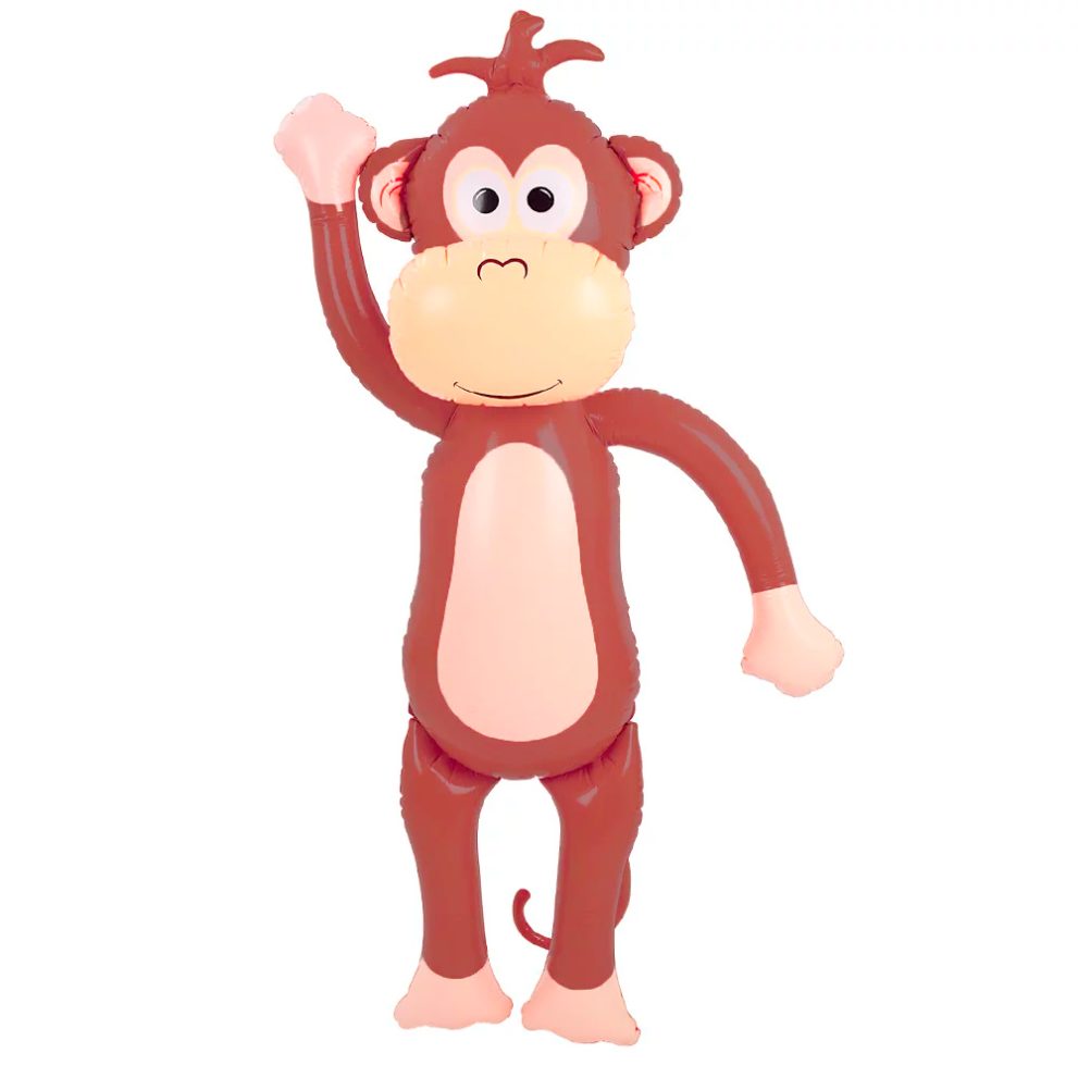 67” INFLATABLE CHEEKY MONKEY- 12 CT - Coast to Coast Entertainment