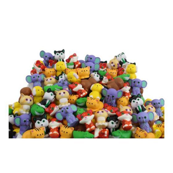 3 - 4" ASST'D ANIMAL SQUISH MIX- 288 CT - Coast to Coast Entertainment